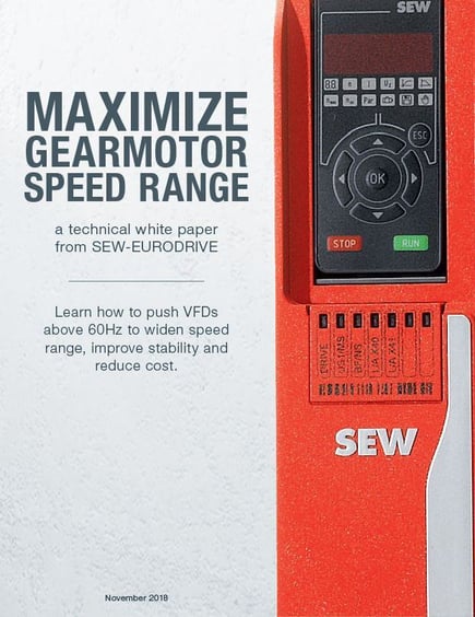 Whitepaper | Maximizing Gearmotor Speed Range